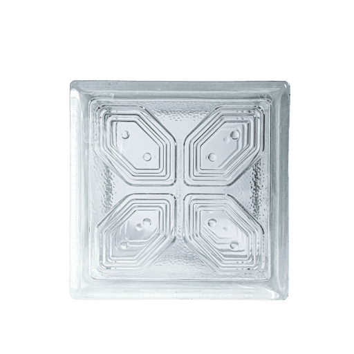Wave Double End Block - Mulia Glass Block