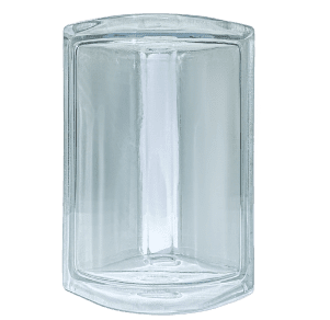 Clear Corner Block - MuliaGlass