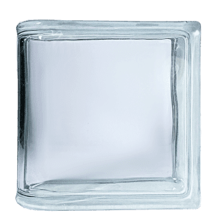 Clear End Block - MuliaGlass