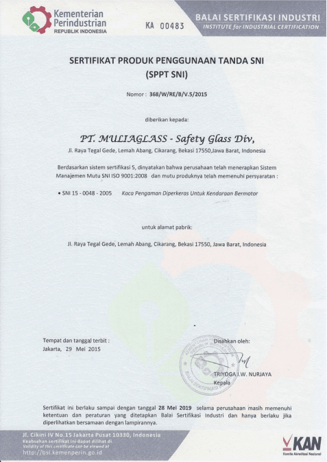 Safety Glass - MuliaGlass