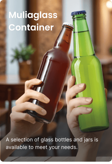 MuliaGlass - Pabrik Kaca Float, Glass Block, Kemasan Botol